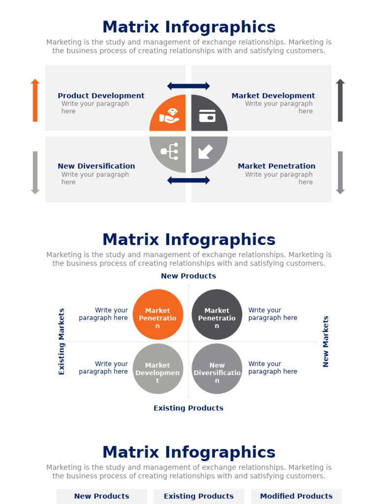 Matrix Infographics | PDF | Marketing | Investing