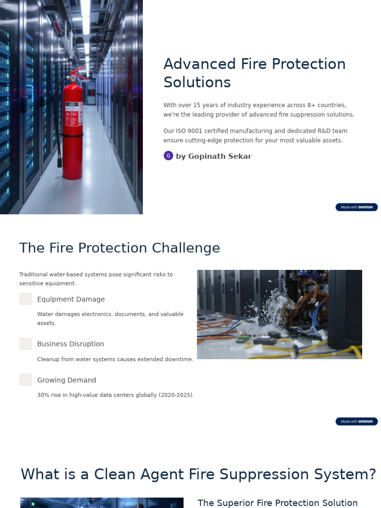 Advanced Fire Suppression Solutions | PDF | Firefighting | Fires
