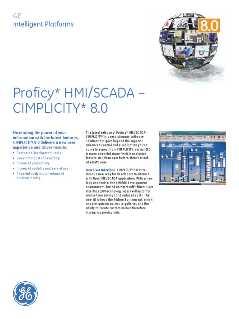 Proficy Cimplicity 8.0 Ds Gfa1233a | PDF | User Interface | Microsoft ...