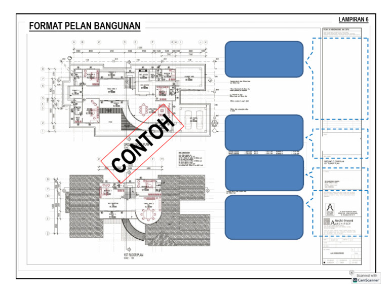 Format Pelan Bangunan | PDF
