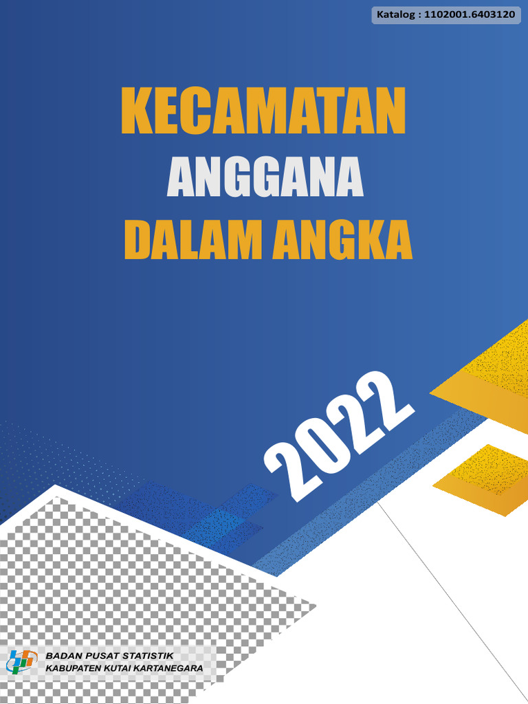 Statistik Kecamatan Anggana 2020 | PDF
