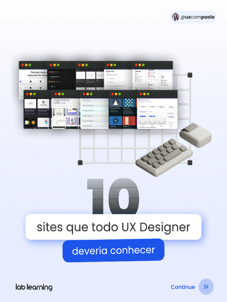 10 Sites Essenciais para UX Designers | PDF