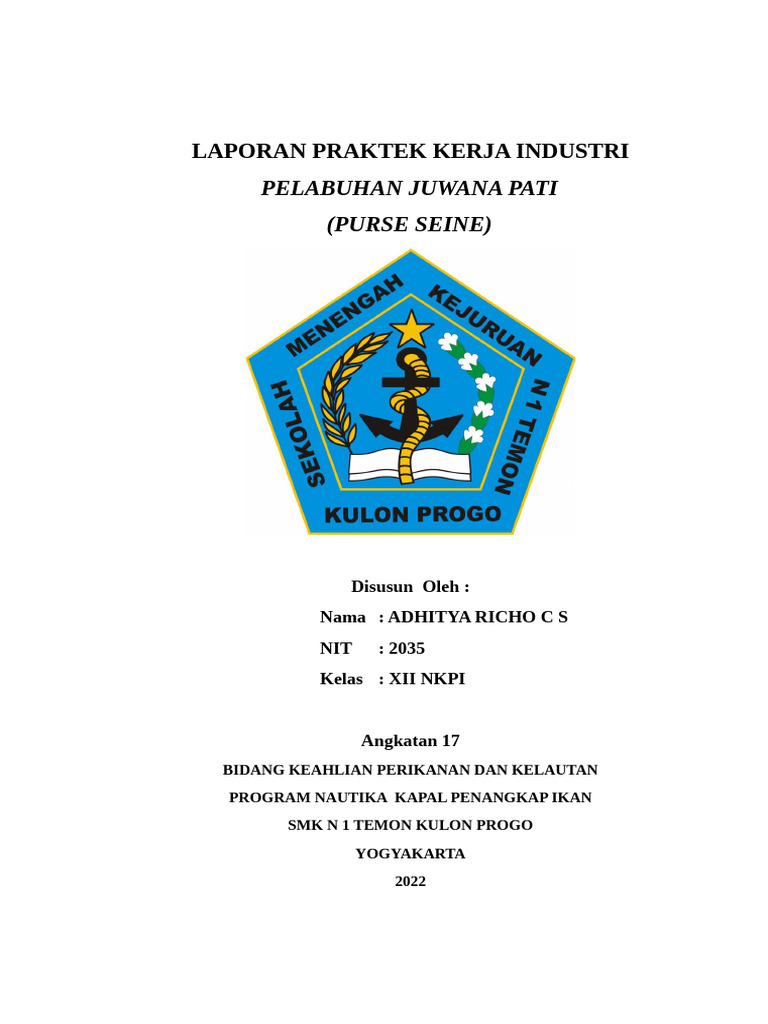 Laporan PKL Richo Xii Nkpi | PDF