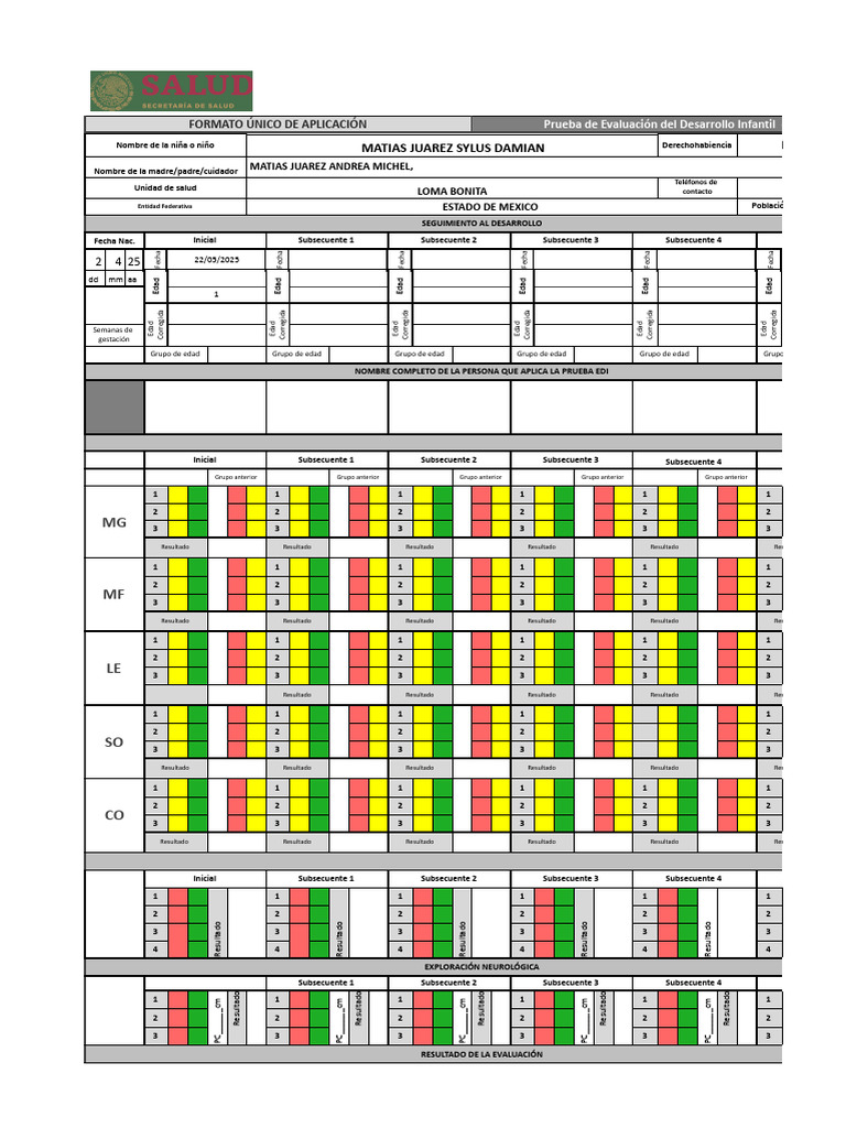 Formato EDI para Imprimir y Evaluar | PDF