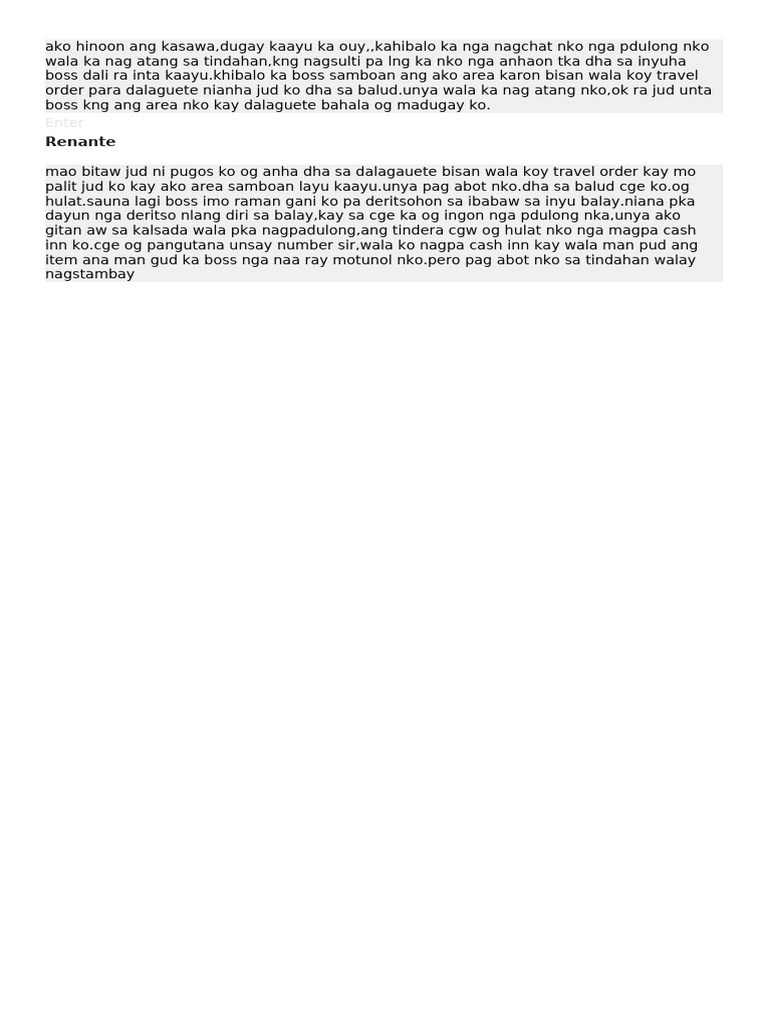 Ako Hinoon Ang Kasawa | PDF