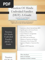 Huf Declaration Format | PDF