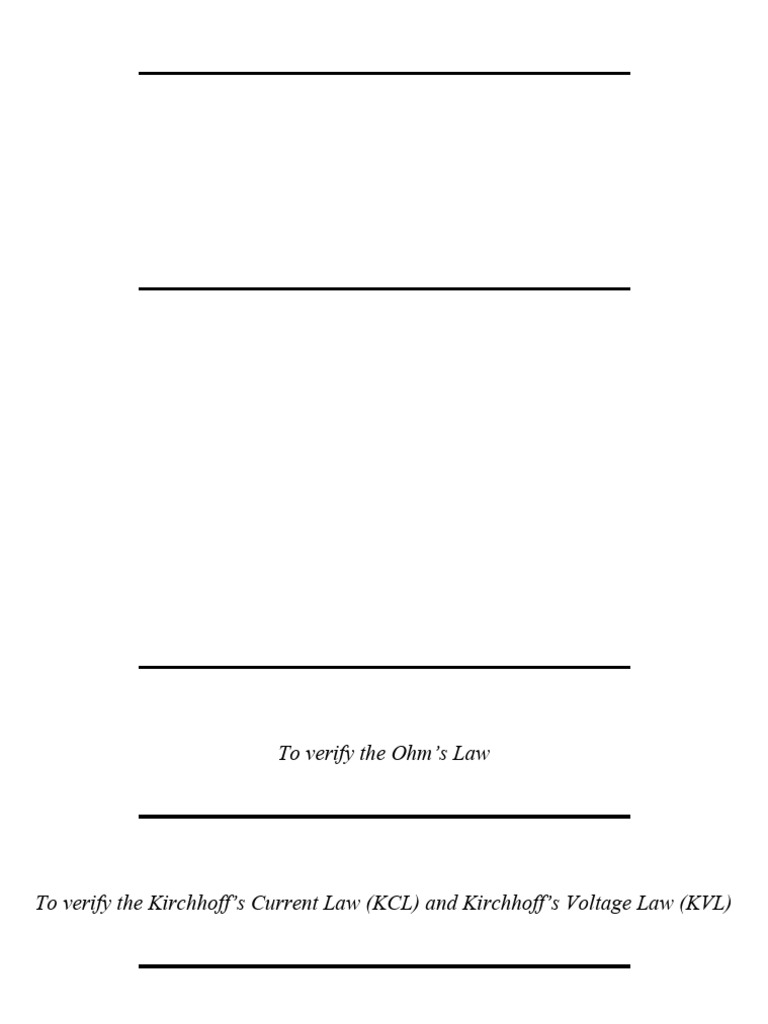 Basic Electrical Engineering Lab | PDF