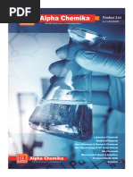 Laboratory Reagents - Chem-Lab NV | PDF | Chemical Compounds