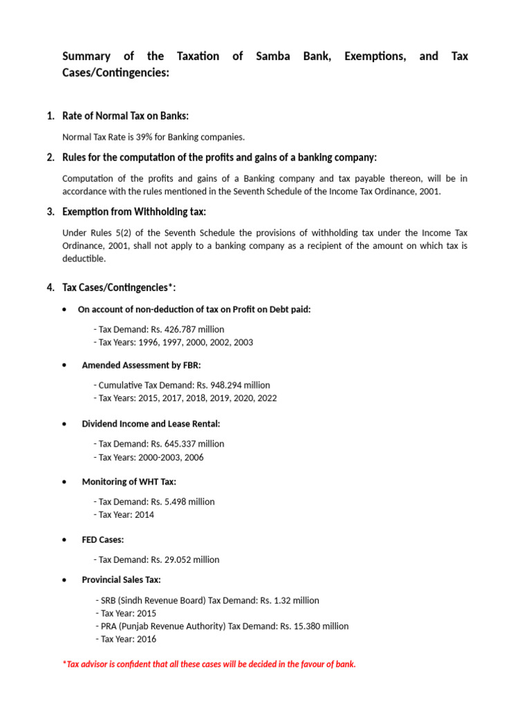 Summary of Tax Cases | PDF