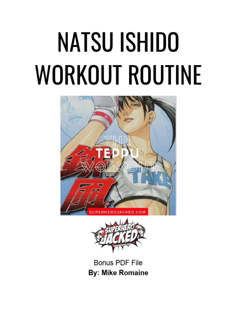Natsu Ishido Workout PDF | PDF | Strength Training | Physical Fitness