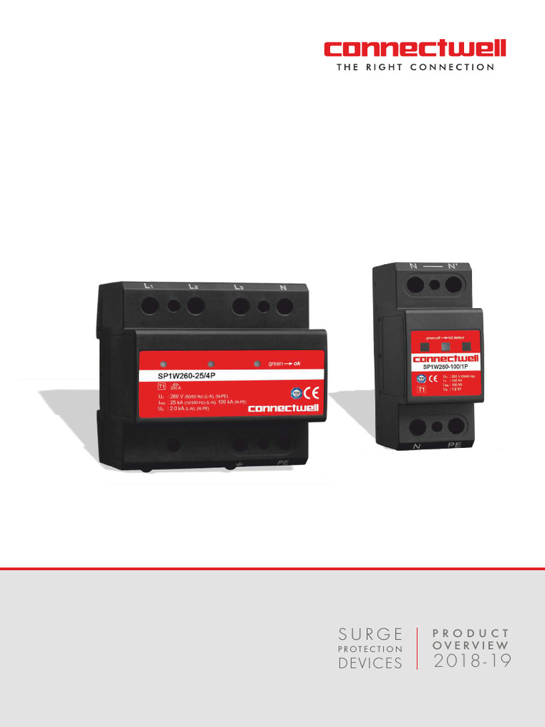 Surge Protection Devices Overview 2018-19 | PDF | Alternating Current ...