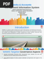 Works and Accounts Management System (WAMIS), Government of Odisha ...