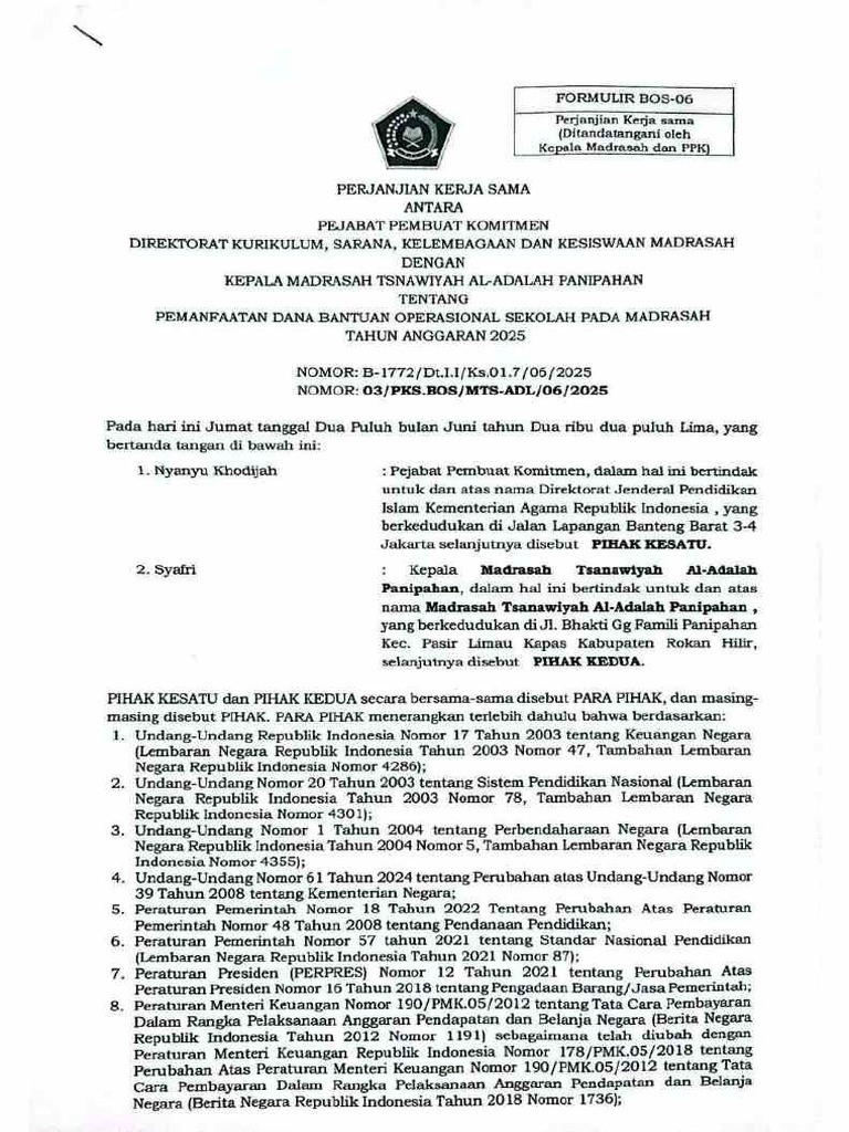 SKL Perjanjian TW 2 - Compressed - Compressed (1) - 11zon | PDF