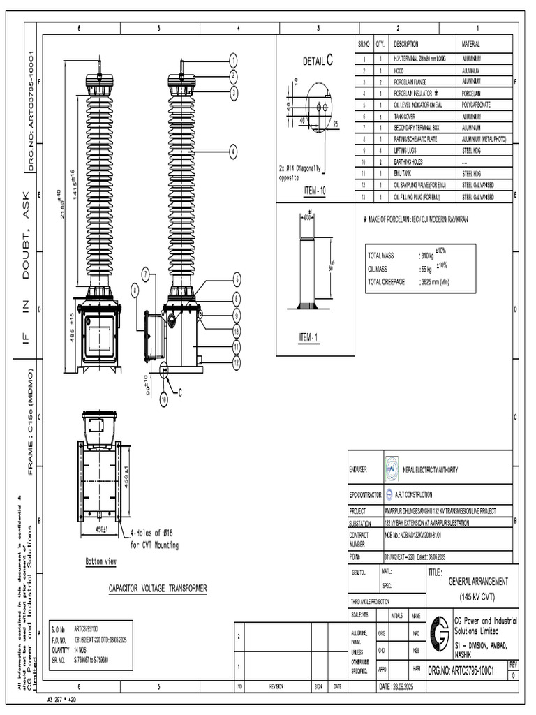 Artc3795-100 Set of DRG | PDF