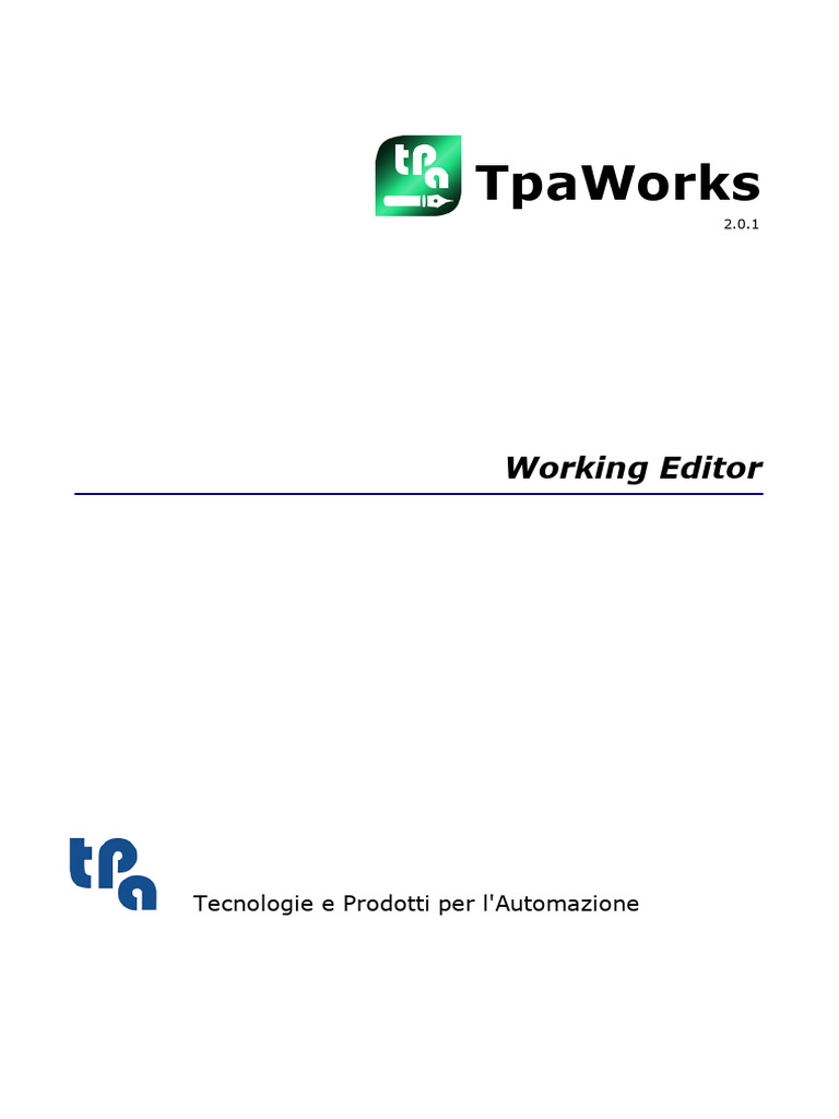 TpaWorks Eng | PDF | Computer File | Parameter (Computer Programming)