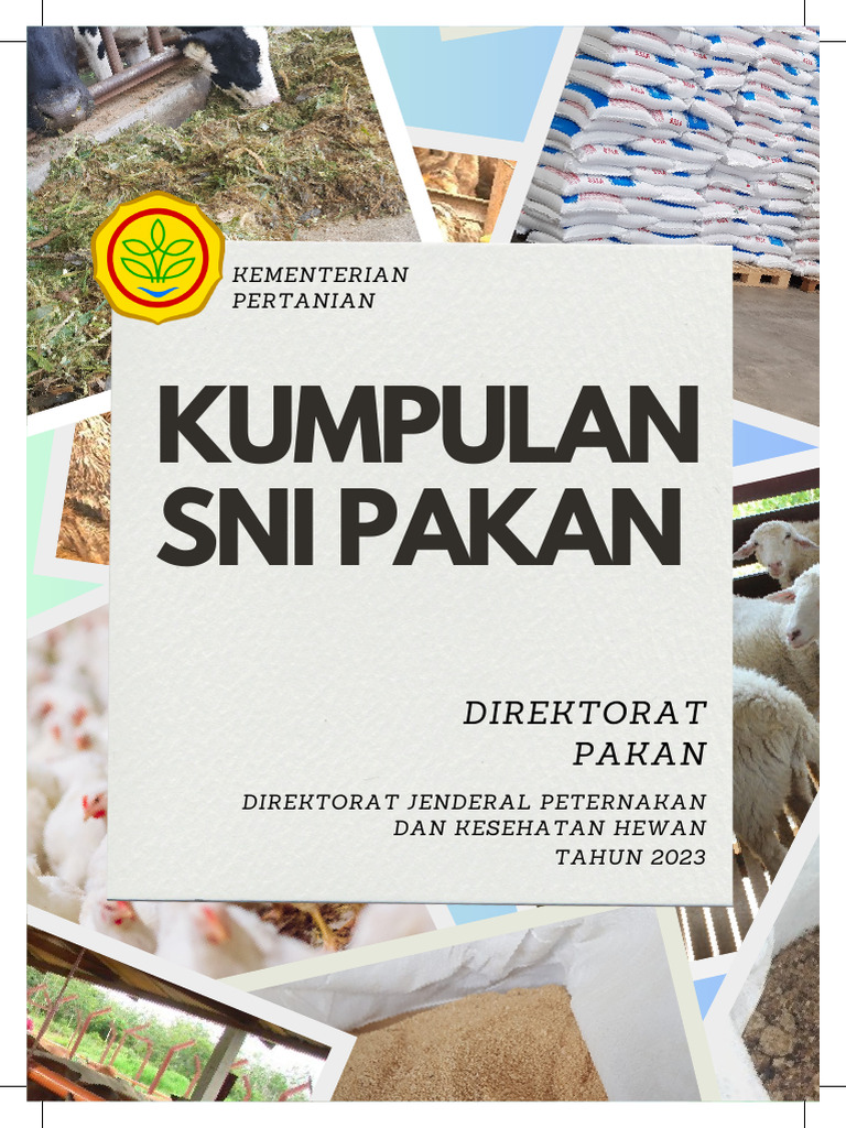 Buku Kumpulan Sni Pakan 2023 | PDF