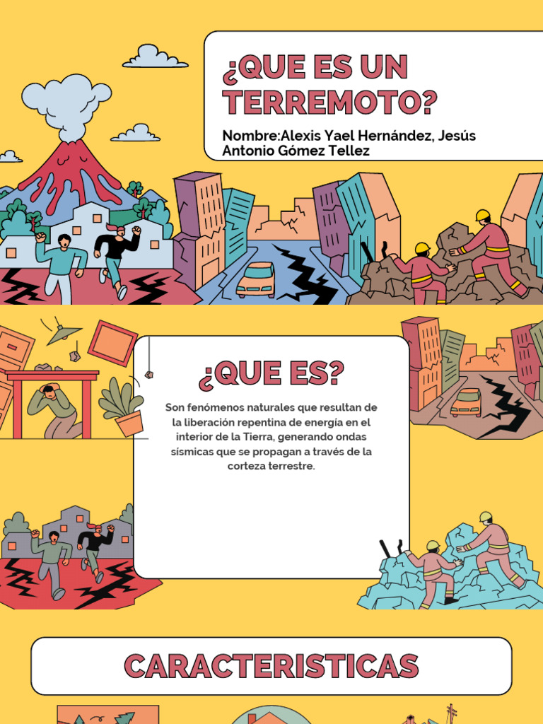 ¿Que Es Un Terremoto PDF | PDF