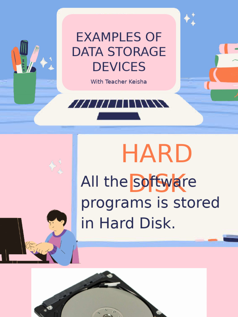Data Storage Devices Explained | PDF