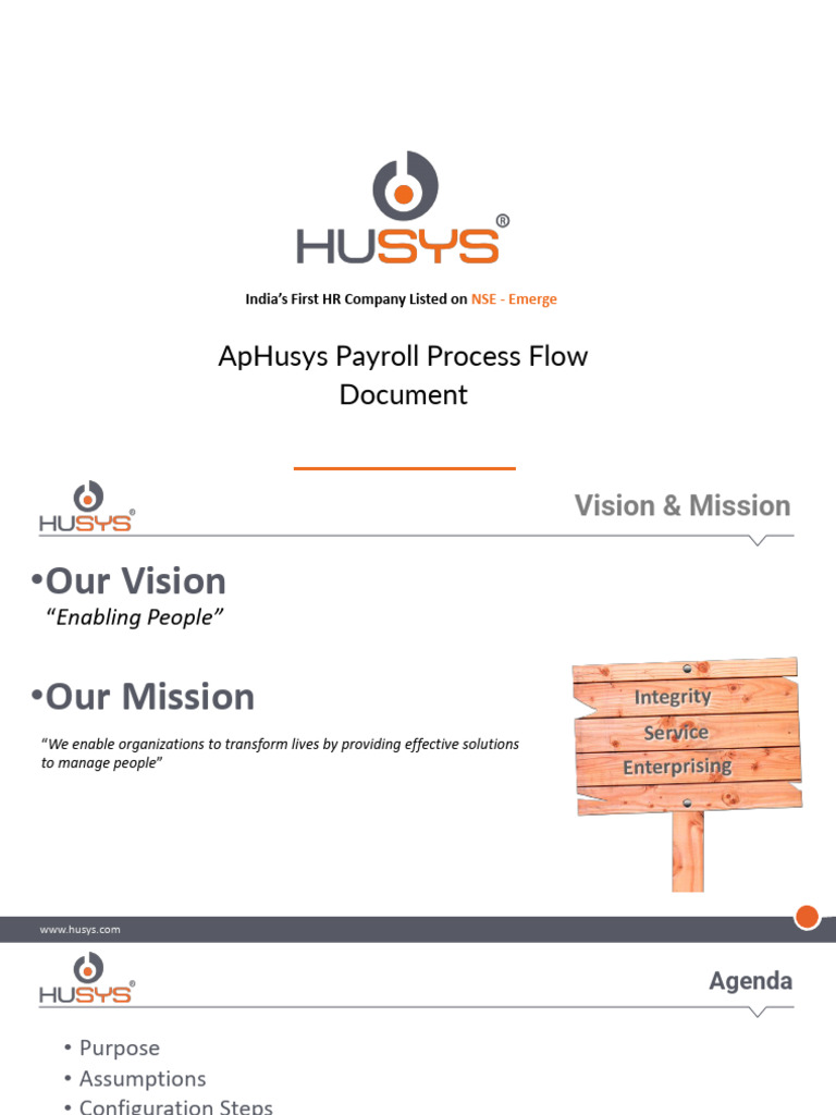 ApHusys+Payroll+Process Flow Manual | PDF | Payroll | Paycheck