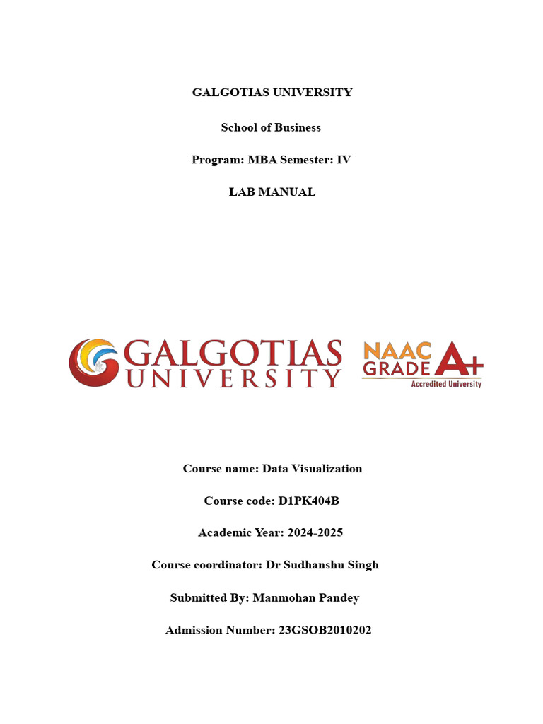 Manmohan Pandey Lab Mannual | PDF | Metadata | Information Technology