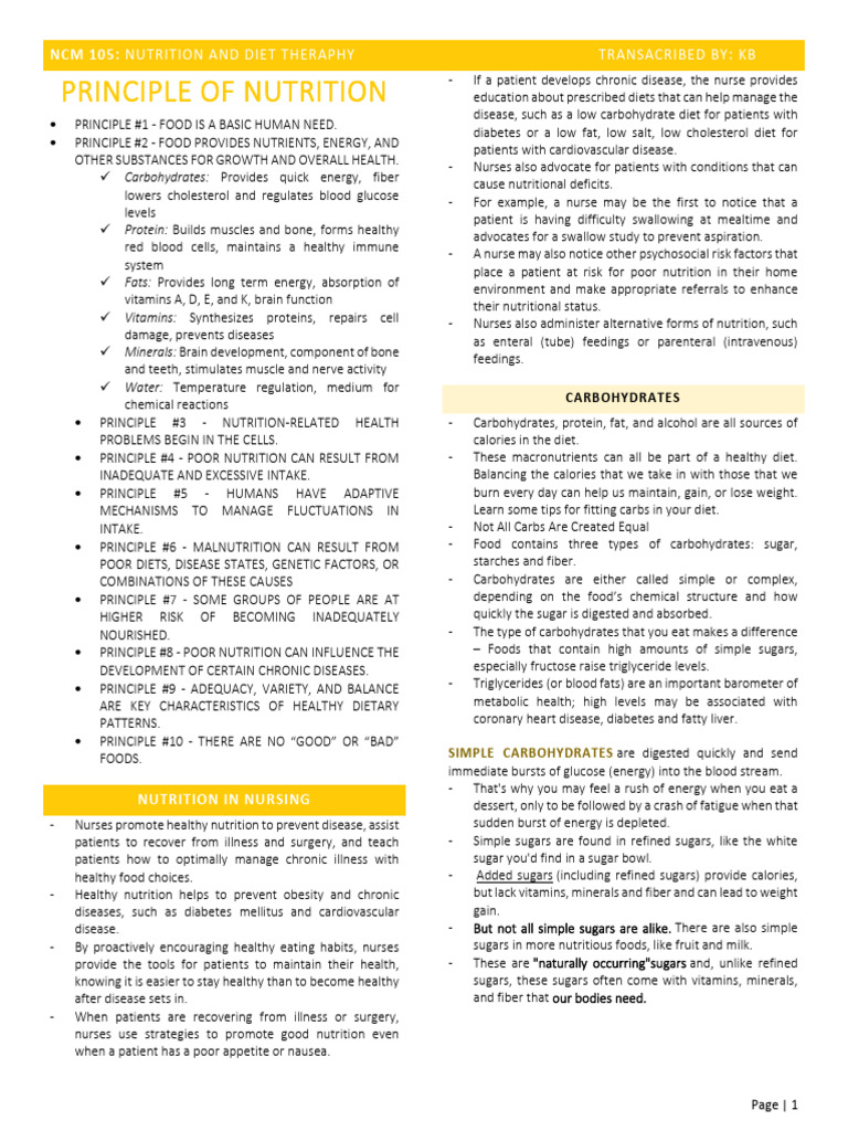 Principle of Nutrition and Lipids | PDF | Lipoprotein | Omega 3 Fatty Acid