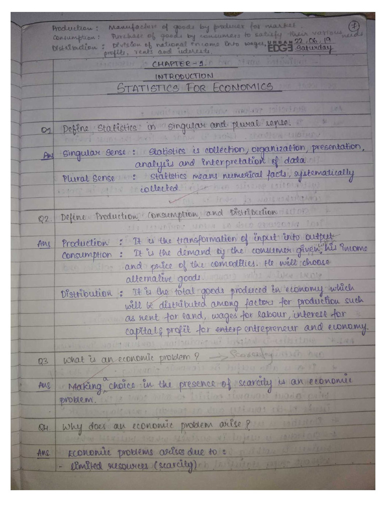 Introduction To Statistics | PDF