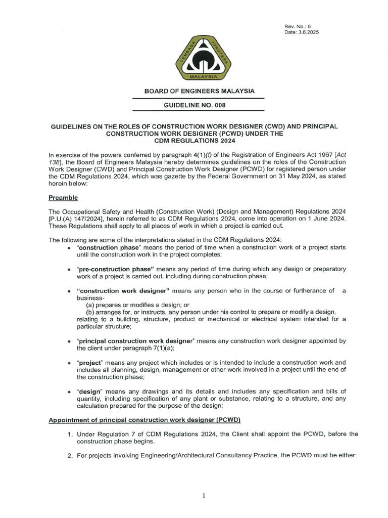 Guideline No008 - 250626 - 182353 CIBD PENDAFTRAN TAPAK BINA | PDF