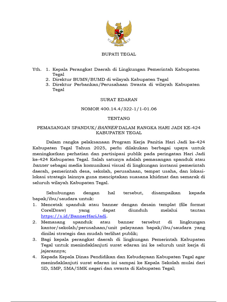 20250508100938surat Edaran Banner Final | PDF