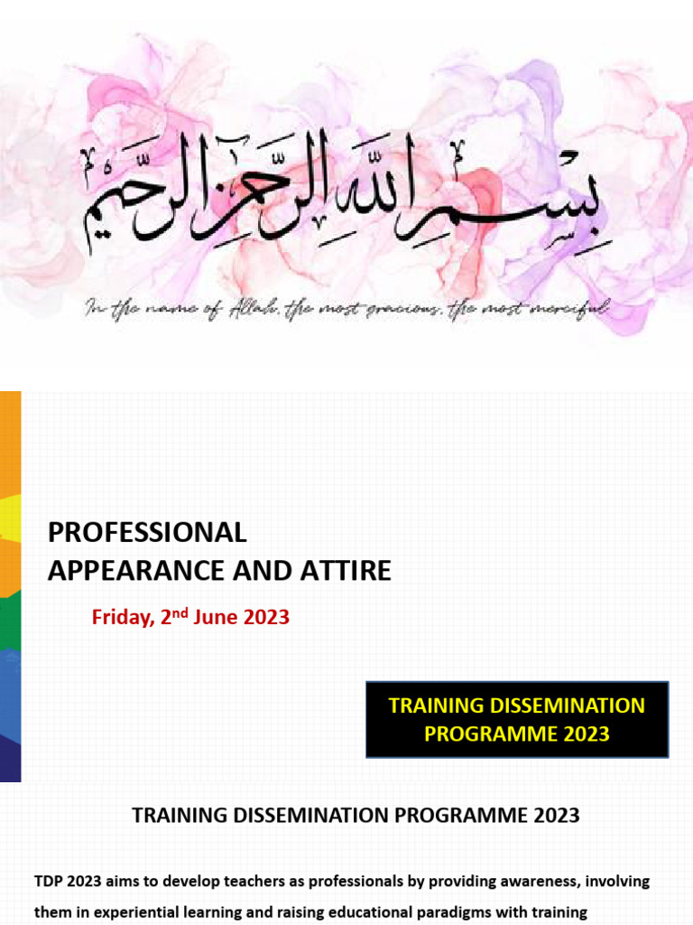 Professional Appearance & Attire | PDF | Clothing | Fashion