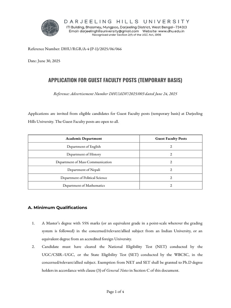 Dhu RGR A-4-P-1 2025 06 066-1 | PDF | Doctor Of Philosophy | Academic ...