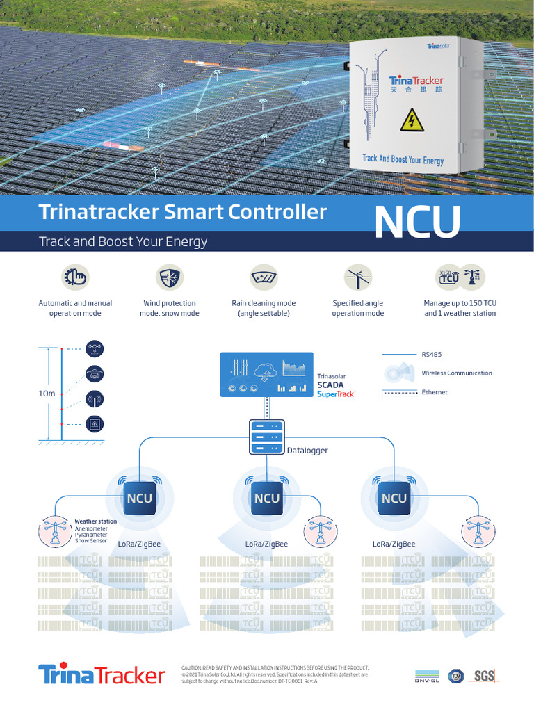GD2 PV TS DSH 003 Control System Datasheet NCU | PDF | Electrical ...
