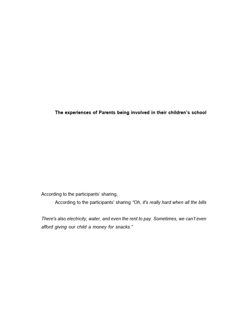 Chapter 5 Qualitative Research Example | PDF | Psychological Resilience ...