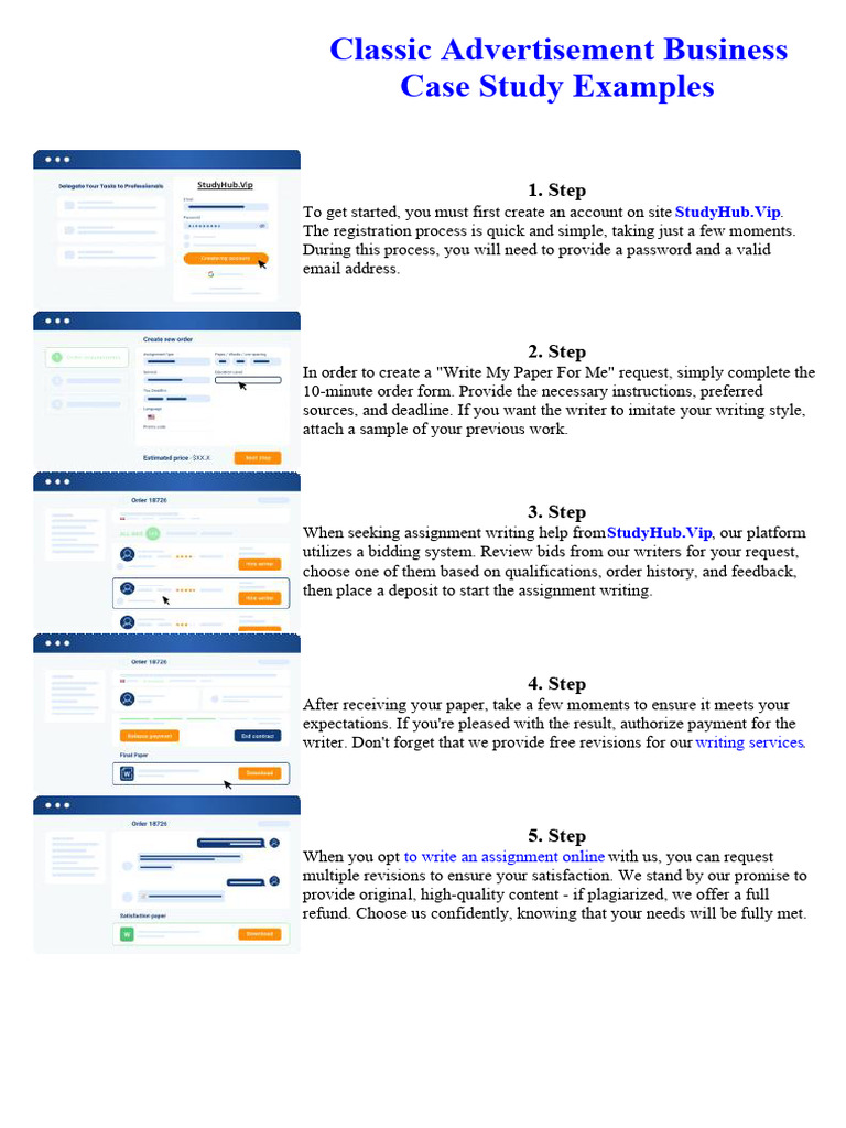 Classic Advertisement Business Case Study Examples | PDF | Dentistry ...