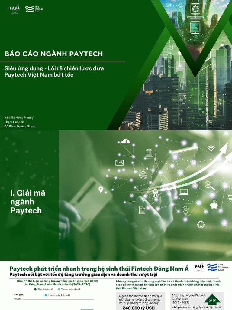 Báo Cáo Ngành Paytech | PDF