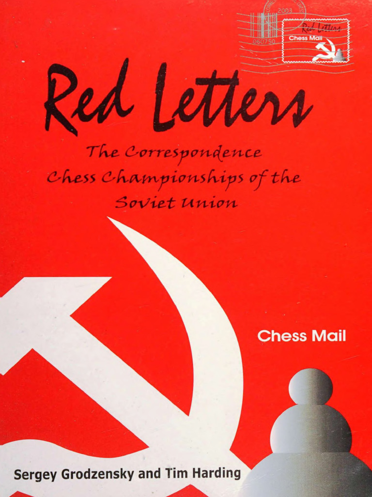 Red Letters - The Correspondence Chess Championships of The Soviet ...