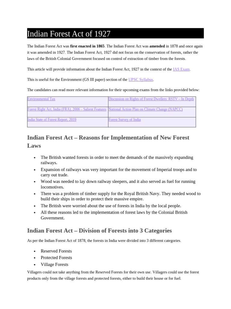 Forest and Wildlife Law | PDF | Natural Environment