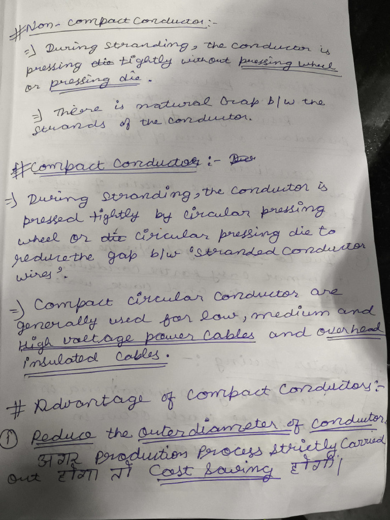 Compact Vs Non Compact Conductor | PDF | Plastic | Plumbing