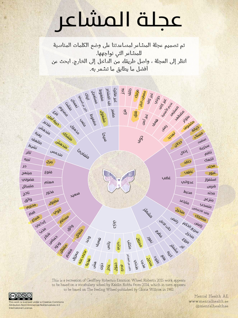 MentalHealth - Ae Feelings Wheel AR 3 | PDF