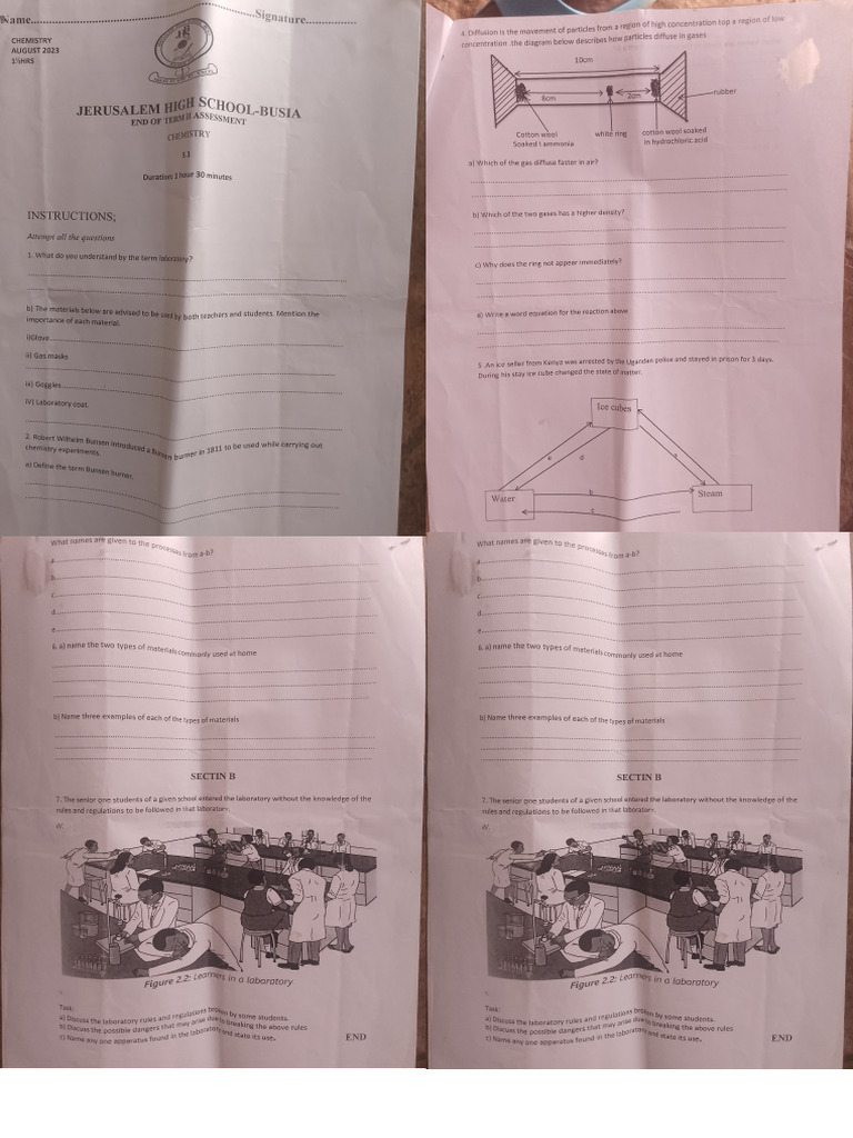 Chemistry s2 | PDF