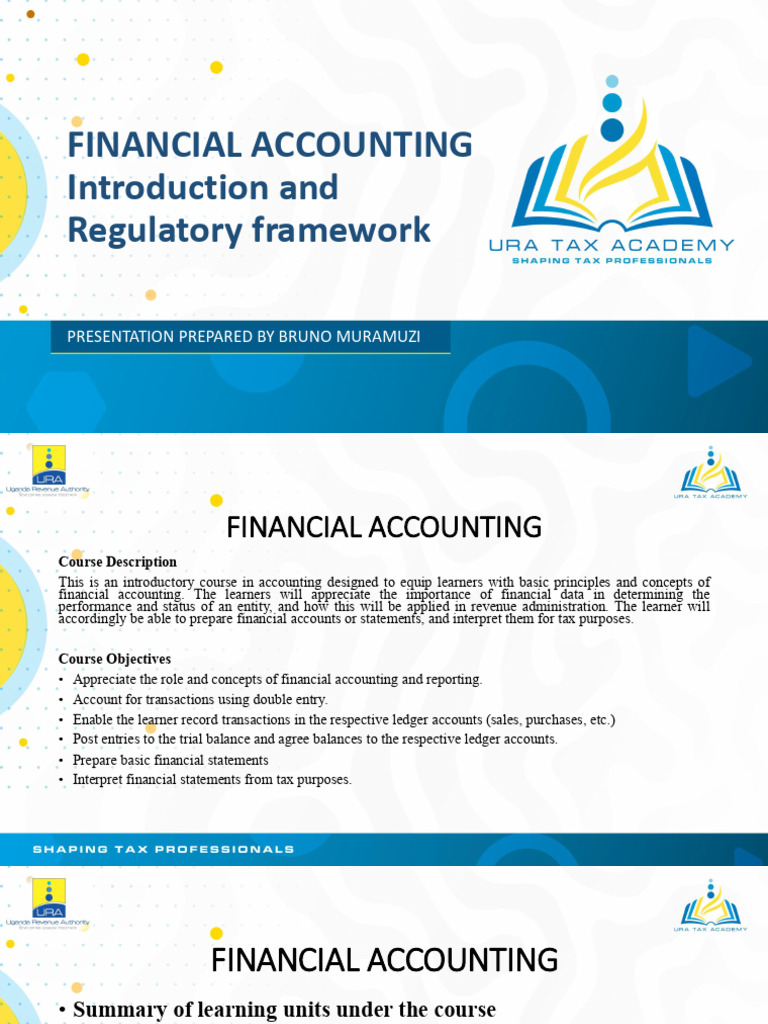 Introduction to Financial Accounting | PDF | Partnership ...