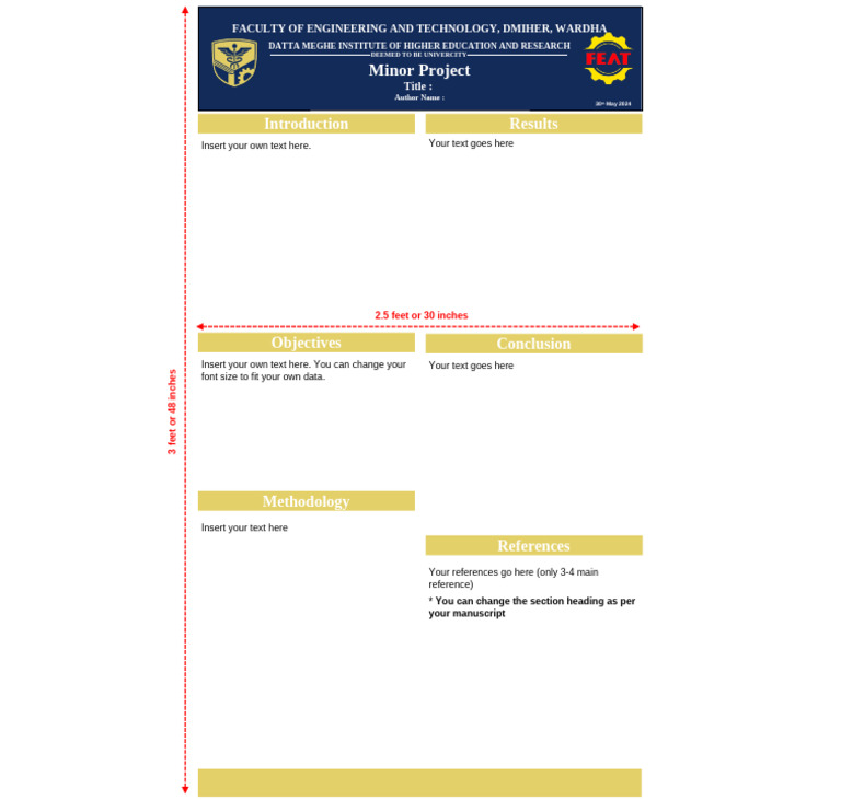 Poster Template FEAT-2024 | PDF