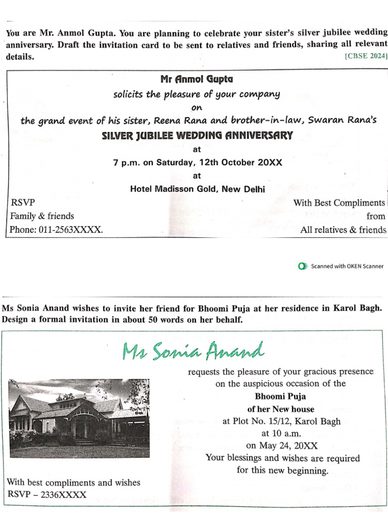 Formal Invitation | PDF