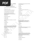 159 LET Exam Questions and Answers | PDF | Poetry