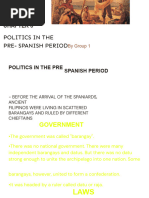 Pre Spanish Government | PDF | Philippines