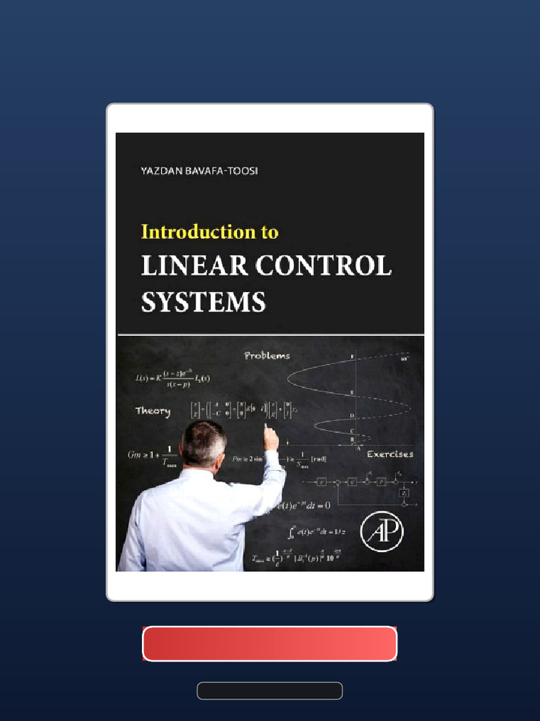 Complete Bundle Introduction To Linear Control Systes 1st Edition HQ ...