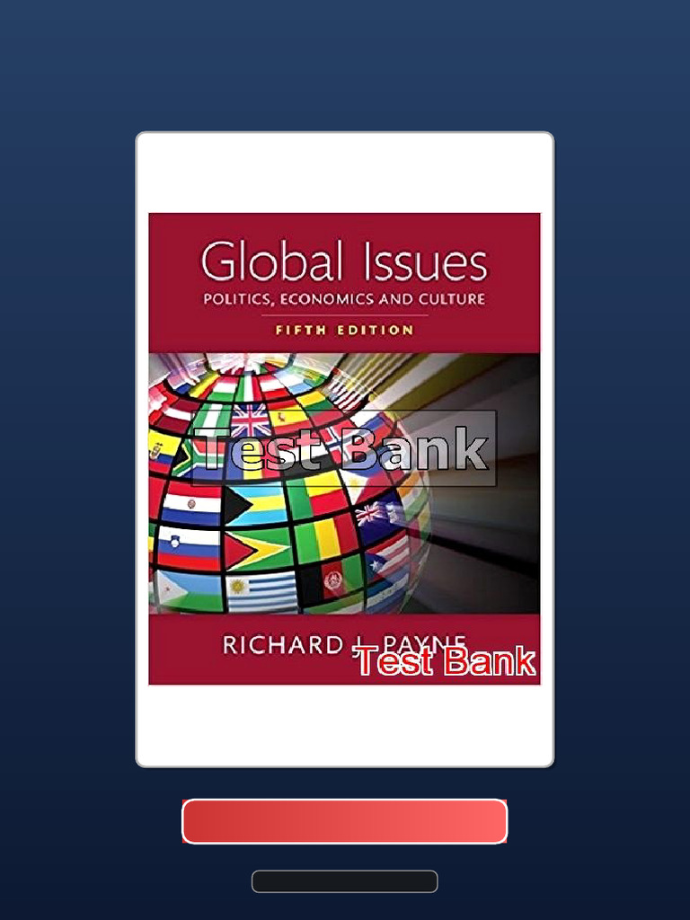 Complete Bundle Global Issues Politics Economics and Culture 5th ...