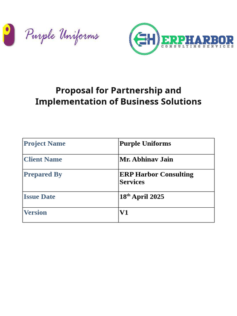 Odoo Purple Uniforms Ev18 | PDF | Point Of Sale | Enterprise Resource ...