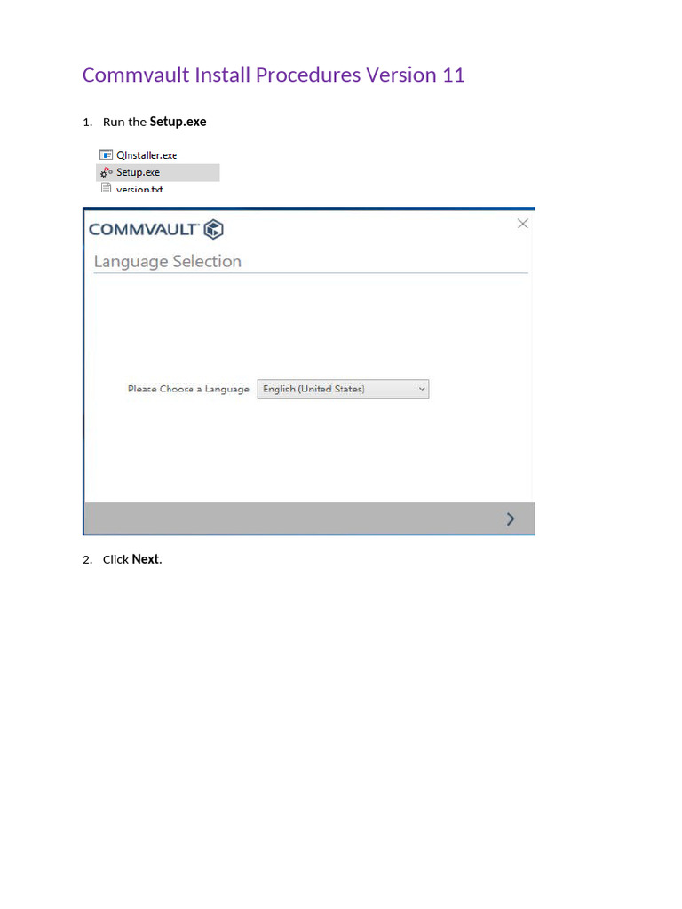 Commvault Install | PDF
