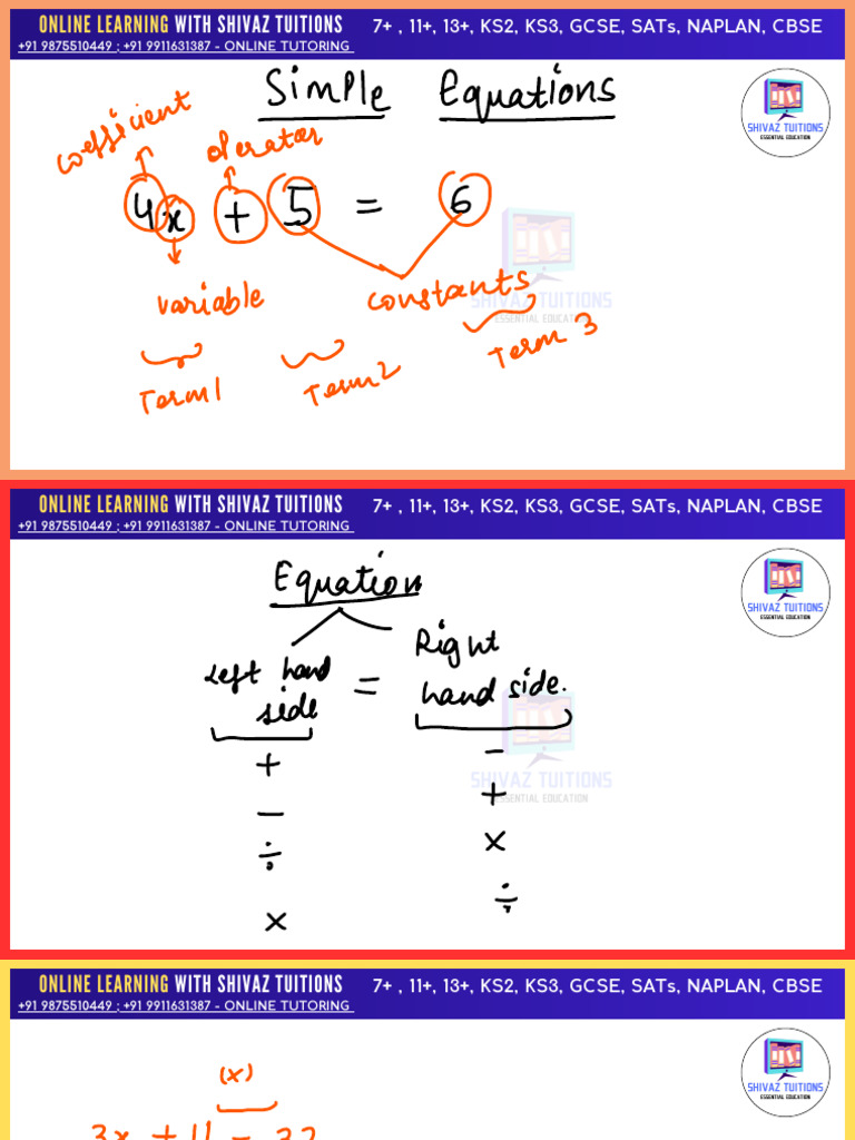 1 July - Pranay (Simple Equation) | PDF | Triangle Geometry | Geometric ...
