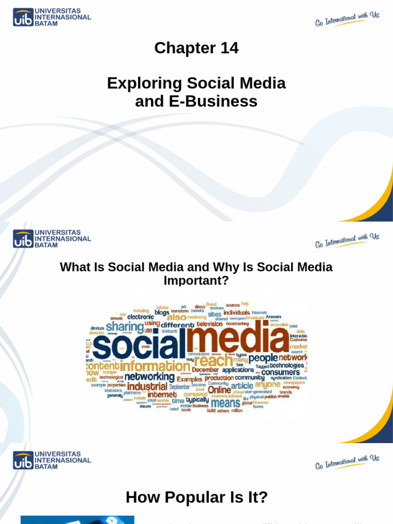 Meet 12 - Exploring Social Media and E Business | PDF